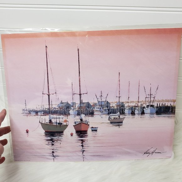 Kerry Hallam | Art | 986 Kerry Hallam Lithograph Print 11 X 14 Donald ...